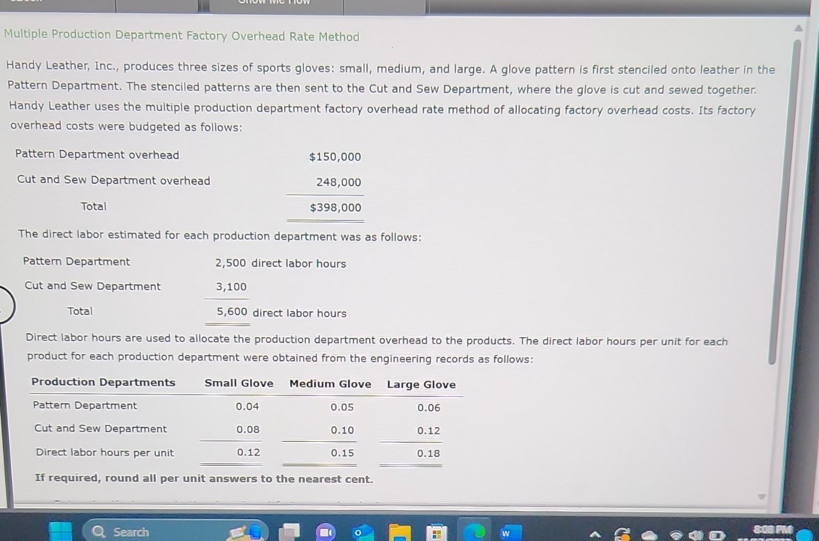 Solved Multiple Production Department Factory Overhead Rate | Chegg.com