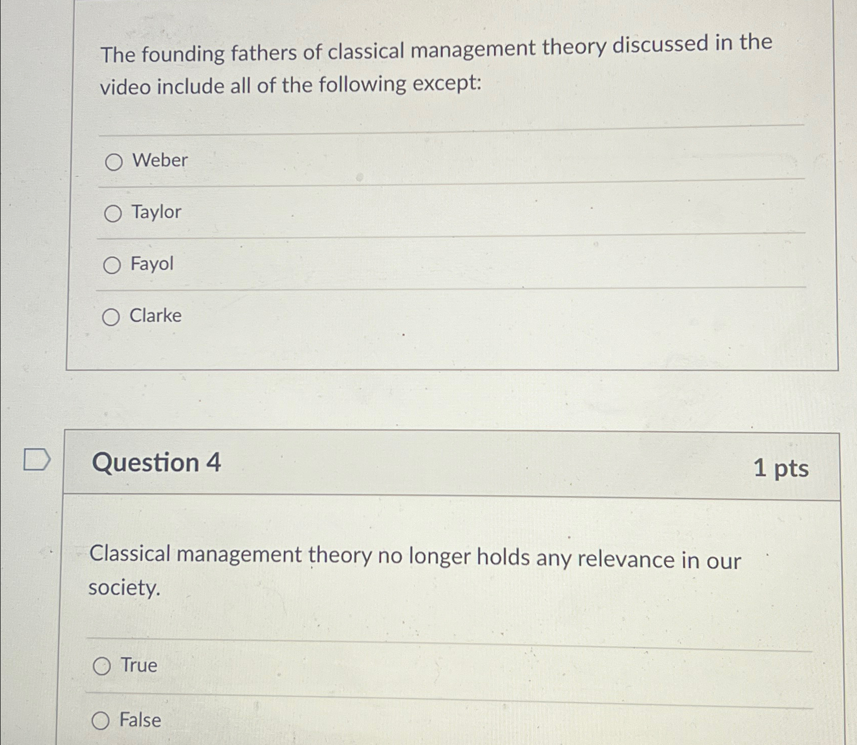 Solved The founding fathers of classical management theory | Chegg.com