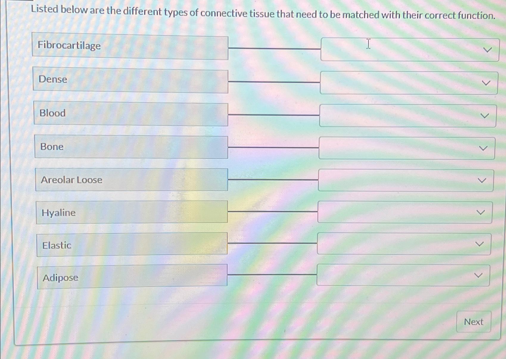 Solved Listed below are the different types of connective | Chegg.com