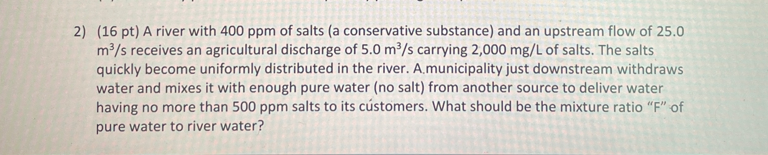Solved draw scematic aetch and list all assumptions(16 ﻿pt) | Chegg.com