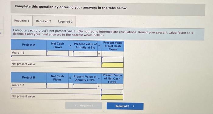 Solved Problem 24-4A (Algo) Applying net present value and | Chegg.com