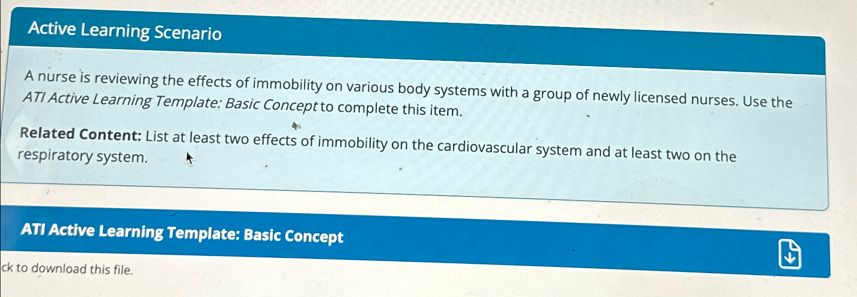 Solved Active Learning ScenarioA nurse is reviewing the | Chegg.com