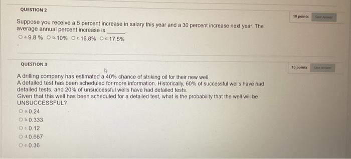 Solved Suppose you receive a 5 percent increase in salary | Chegg.com