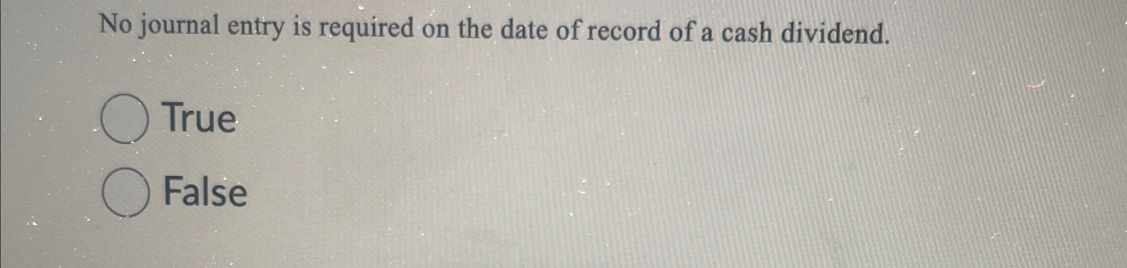 Solved No journal entry is required on the date of record of | Chegg.com