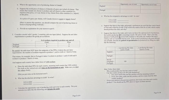 Solved * Wat is the opptrturity eot of produeling diene in | Chegg.com