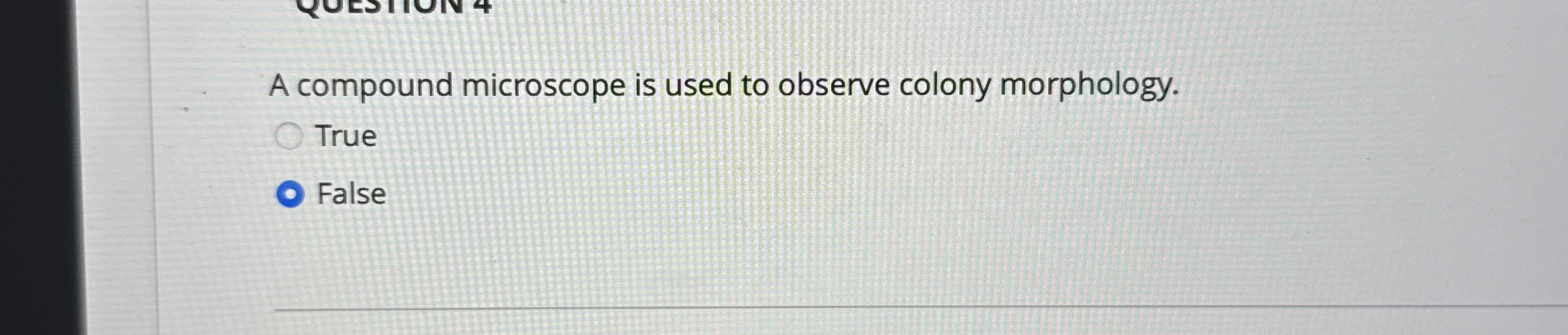 Solved A compound microscope is used to observe colony | Chegg.com