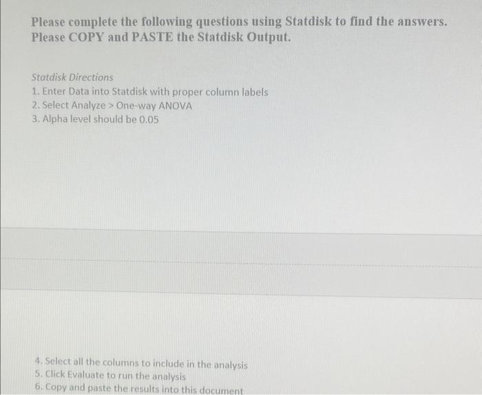 Please complete the following questions using | Chegg.com
