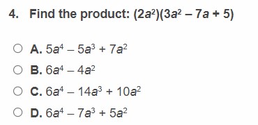 Solved Find the product: | Chegg.com