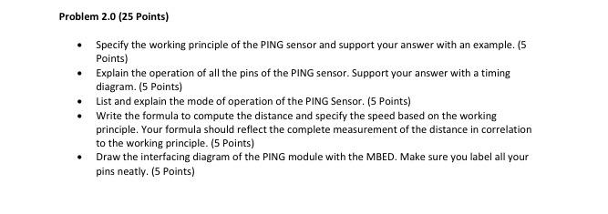 Solved microcomputer interfacing course, please answer each | Chegg.com