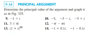 Solved 3+-4i9-14PRINCIPAL ARGUMENTDetermine the principal | Chegg.com