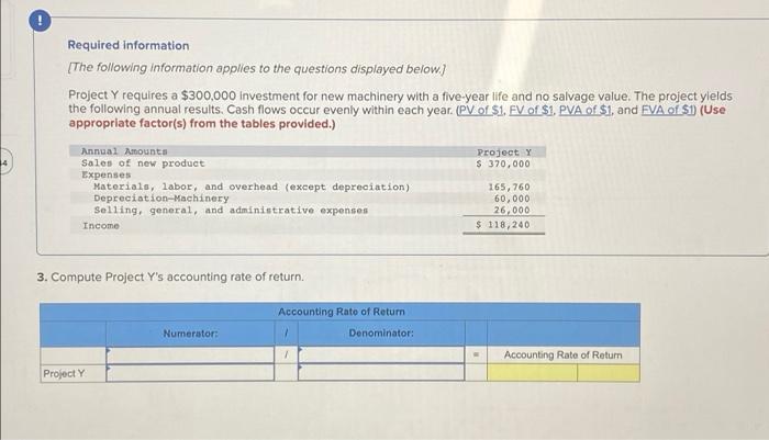 Solved Required information [The following information | Chegg.com