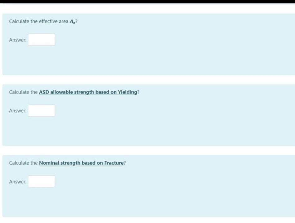 Solved A square hollow structural section HSS 8x8x1/2 is | Chegg.com