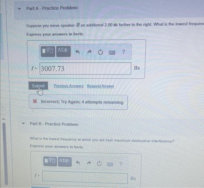 Solved Let's consider the interference between two | Chegg.com