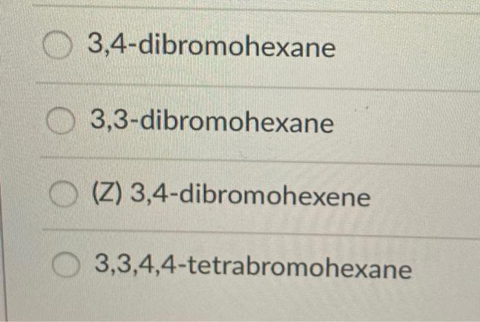 Solved (4) what is the major organic product obtained from | Chegg.com