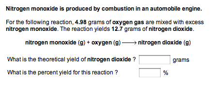 Solved Nitrogen monoxide is produced by combustion in an | Chegg.com