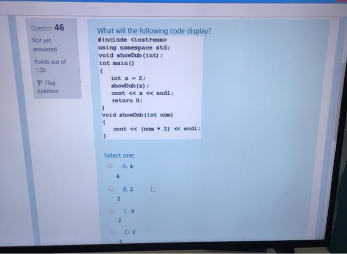 Solved TULIJ ILI Ull Question 42 Array elements must before | Chegg.com