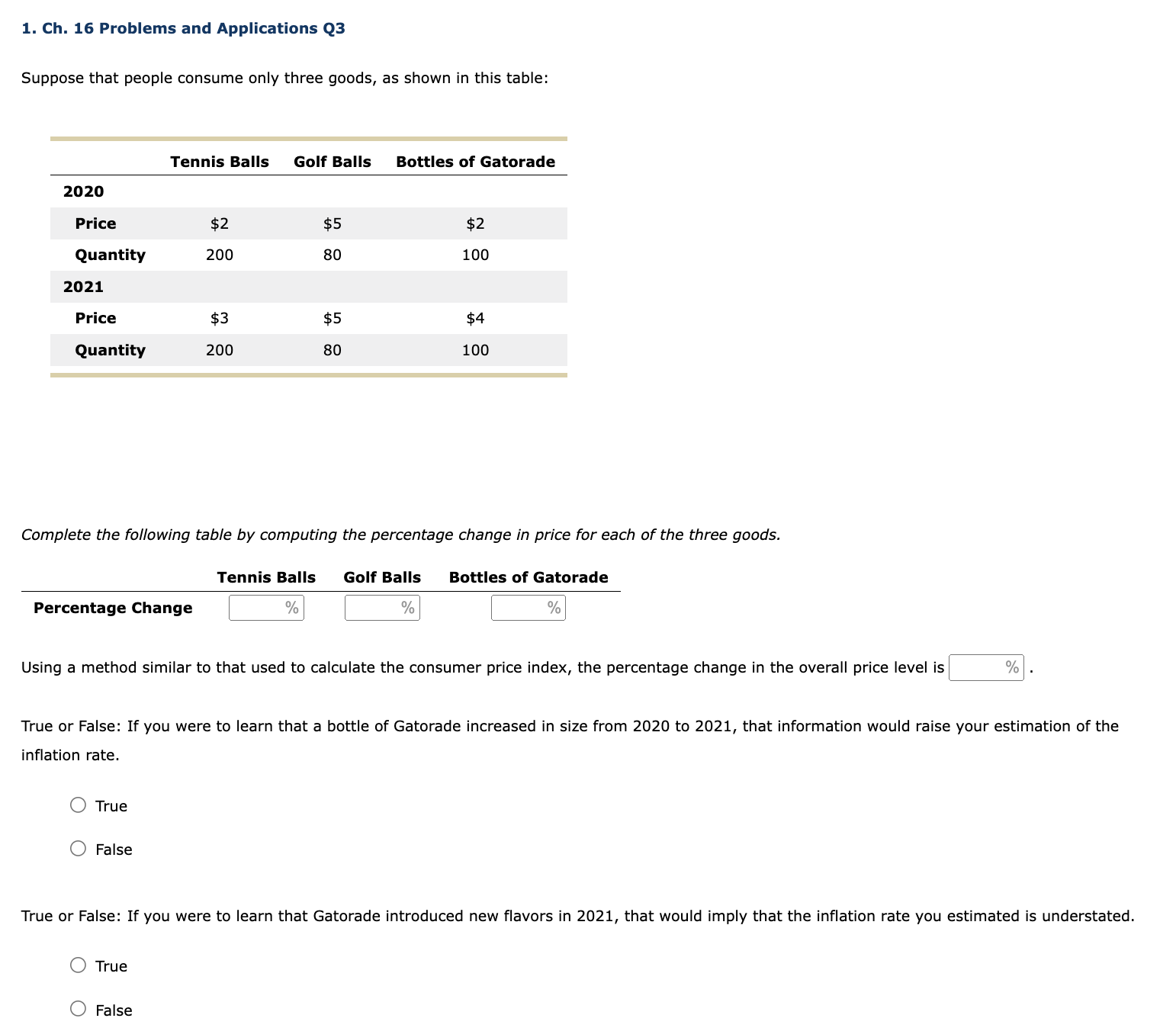 Solved Ch. 16 ﻿Problems and Applications Q3Suppose that | Chegg.com