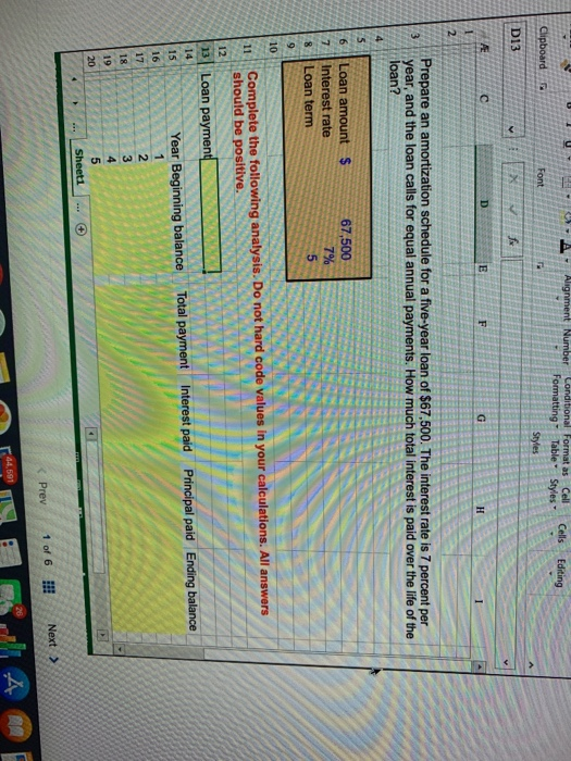 Solved conditonal Format Formatting Table Styles Clipboard | Chegg.com