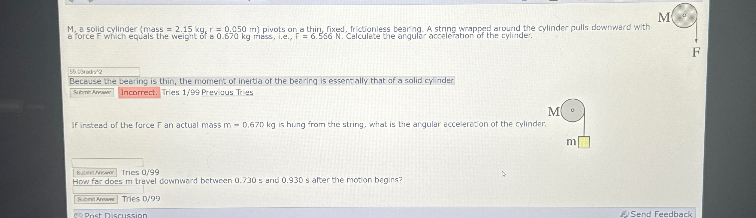 Solved Can someone solve, physics exercise | Chegg.com