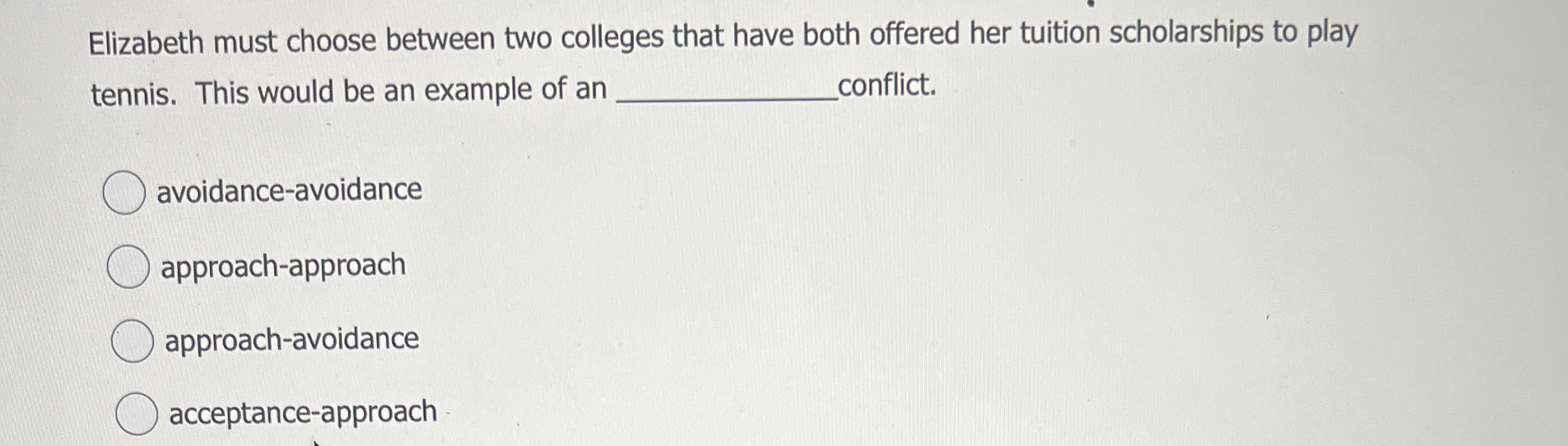 Solved Elizabeth must choose between two colleges that have | Chegg.com