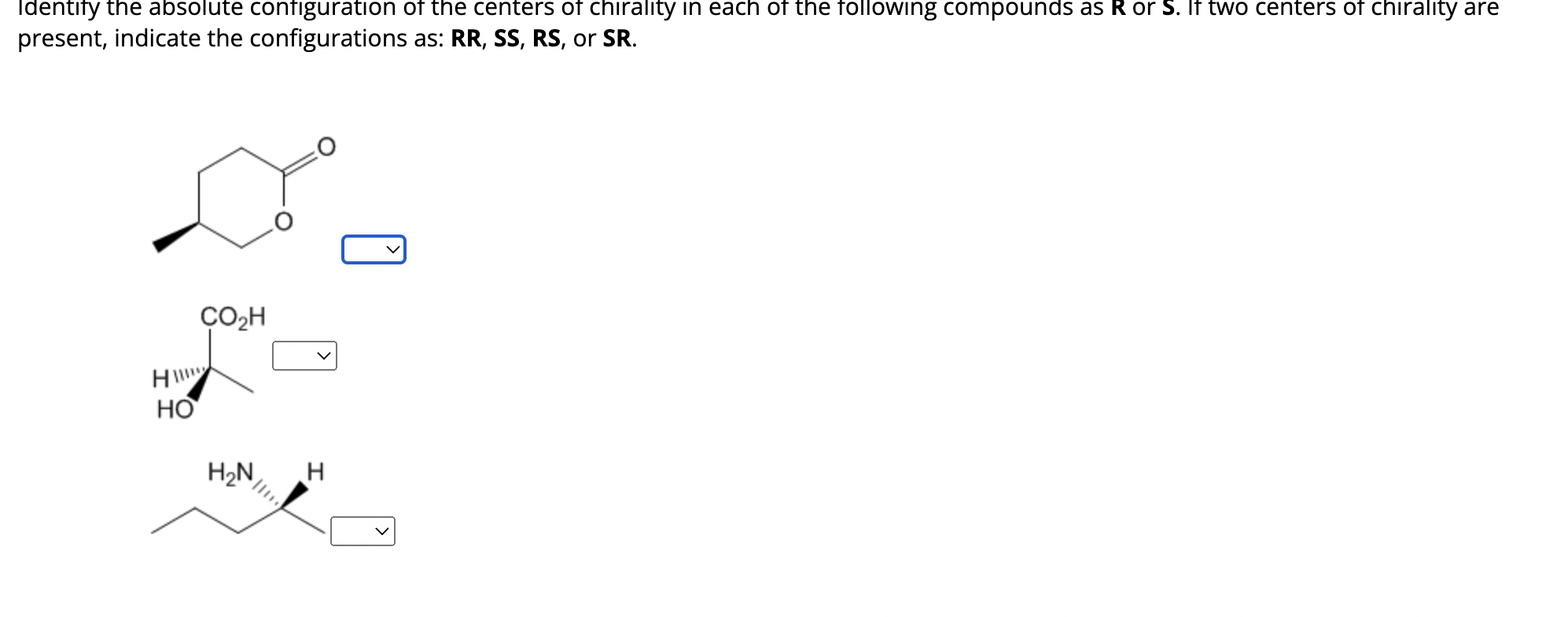 Solved Identify the absolute configuration of the centers of | Chegg.com
