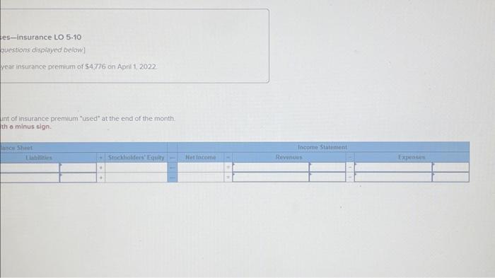 Solved Required information Exercise 5-21 (Algo) Prepaid | Chegg.com