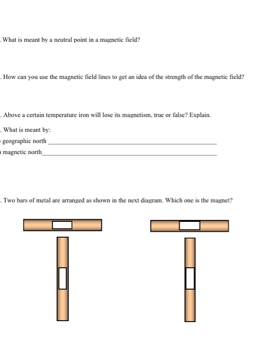 Solved What is meant by a neutral point in a magnetic field? | Chegg.com