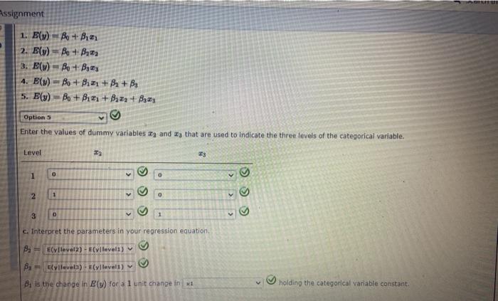 Solved Hint(s) Check My Work o Consider a regression study | Chegg.com