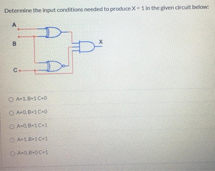 Solved The four lines into a combinational logic circuit as | Chegg.com
