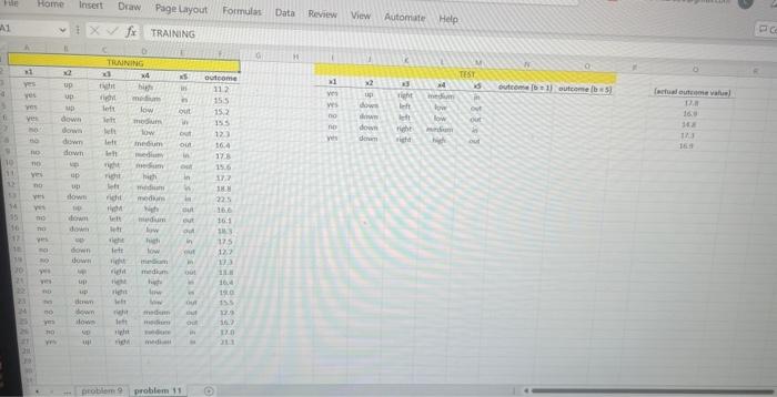11. (20 points) Use the data in the Excel file to | Chegg.com