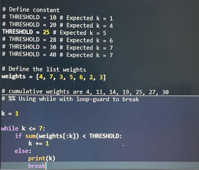 Solved Can someone show how i can fix my while code? use the | Chegg.com
