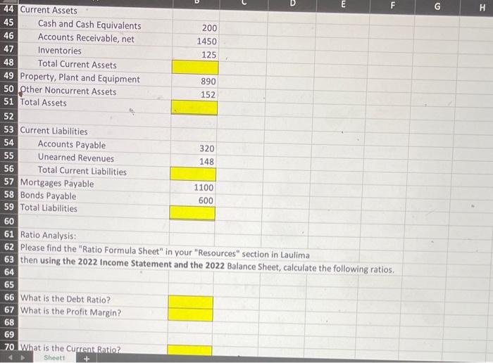 Solved Calculate each item as a percentage of total revenue | Chegg.com