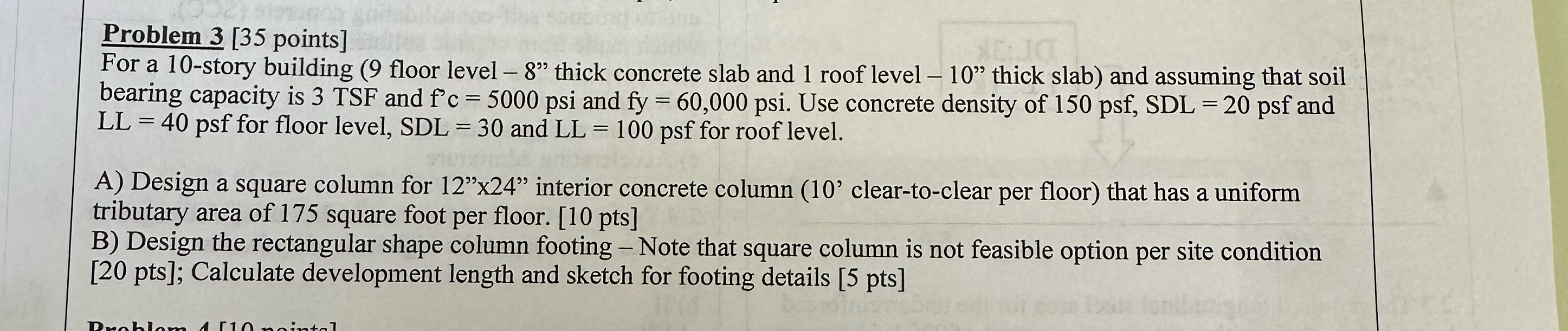 Problem 3 [35 ﻿points]For a 10-story building ( 9 | Chegg.com