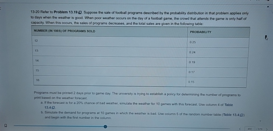 Solved 13-20 ﻿Refer to Problem 13.19 . ﻿Suppose the sale of | Chegg.com