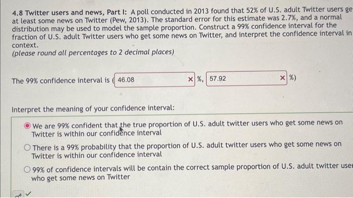 Solved A poll conducted in 2013 found that 52% of United | Chegg.com Solved A poll conducted in 2013 found that 52% of United | Chegg.com