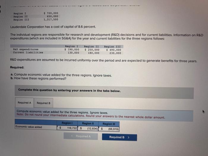 Solved Exercise 14-36 (Algo) Comparing Business Units Using | Chegg.com
