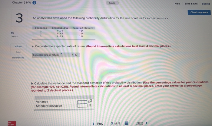 Solved Chapter 5 HW A Help Save & Exit Submit Check my work | Chegg.com