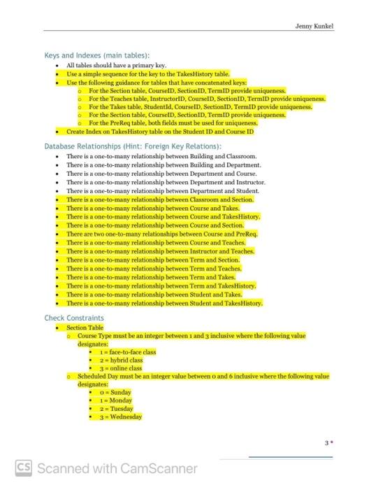 Solved CIS-254 Database Programming Final Project - Part I | Chegg.com