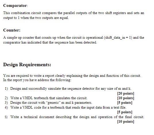 Solved Simple Sequence Detector You Are Required To Design A 7258