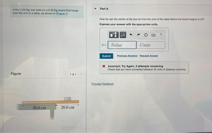 Solved A thin 2.00 kg box rests on a 6.50 kg board that | Chegg.com