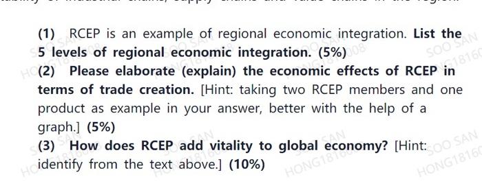 Read the news, and discuss the questions below. (3 | Chegg.com