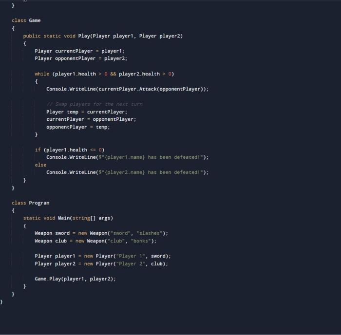 Solved The code only works when these variables are set to | Chegg.com