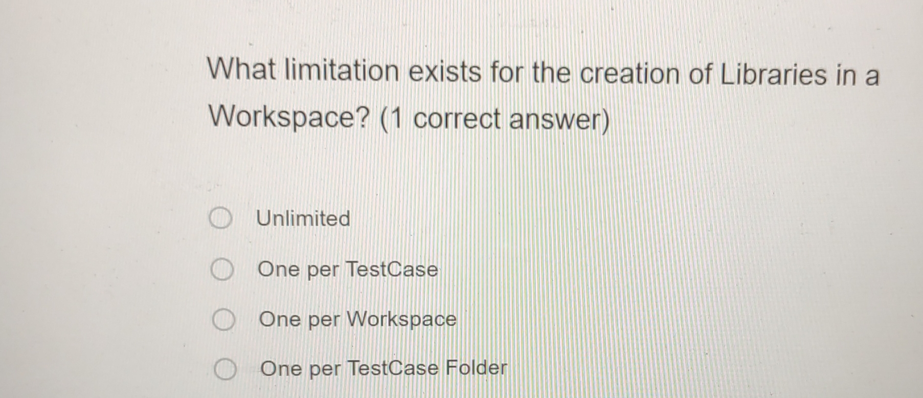 Solved What limitation exists for the creation of Libraries | Chegg.com