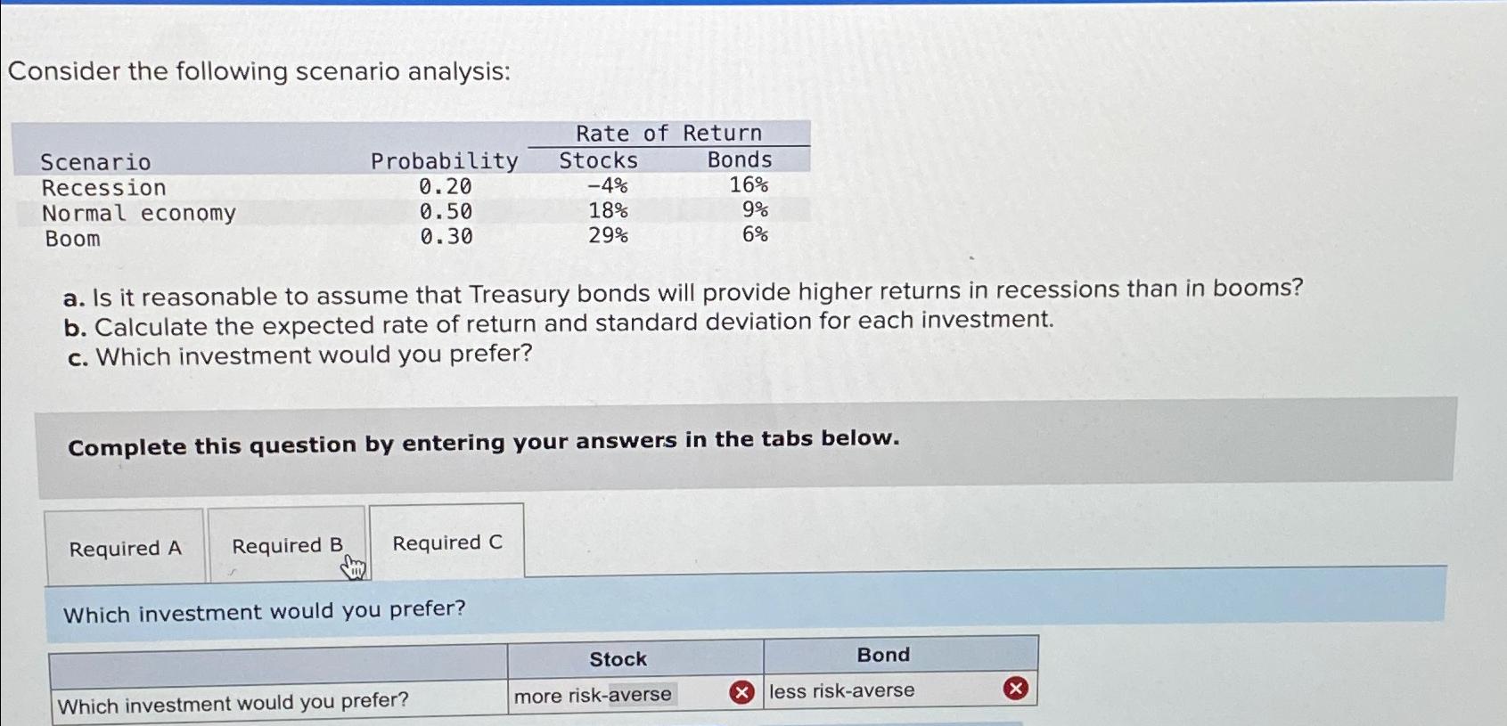 Solved Consider the following scenario | Chegg.com