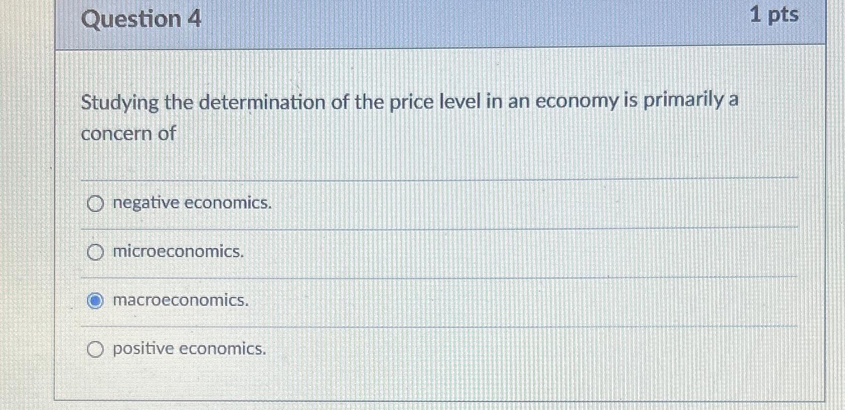 Solved Question 41 ﻿ptsStudying the determination of the | Chegg.com