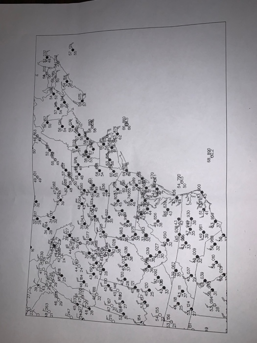 Please scan your map analysis and submit all | Chegg.com