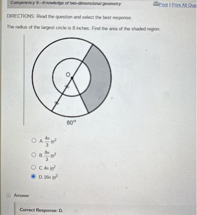 Solved DIRECTIONS: Read the question and select the best | Chegg.com
