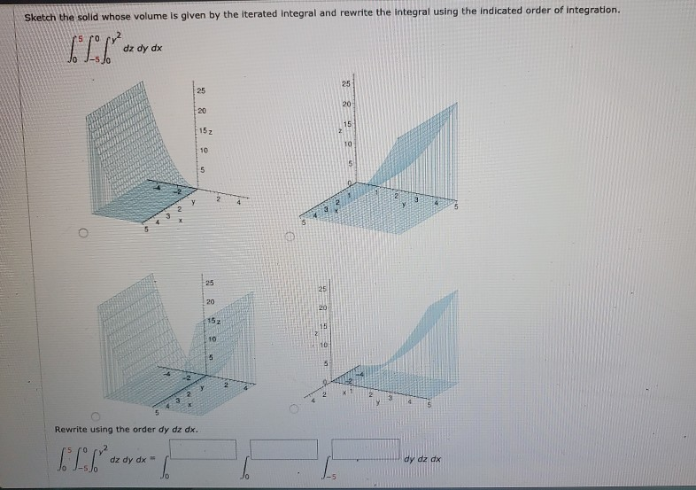 Solved Set up a triple integral for the volume of the solid. | Chegg.com Solved Set up a triple integral for the volume of the solid. | Chegg.com