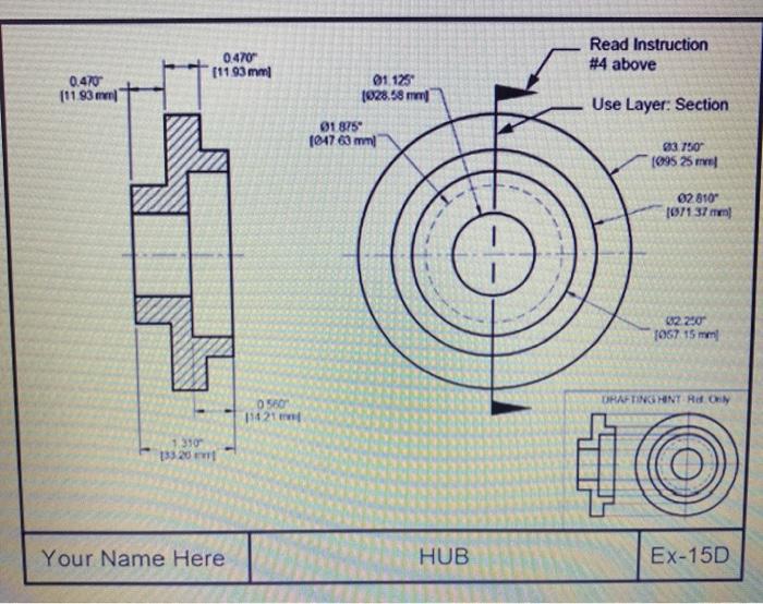 Solved Instructions: 1. Start a New file using the Border | Chegg.com