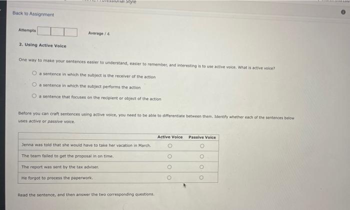 Solved Udstyle Back to Assignment Attempts Average 14 2. | Chegg.com